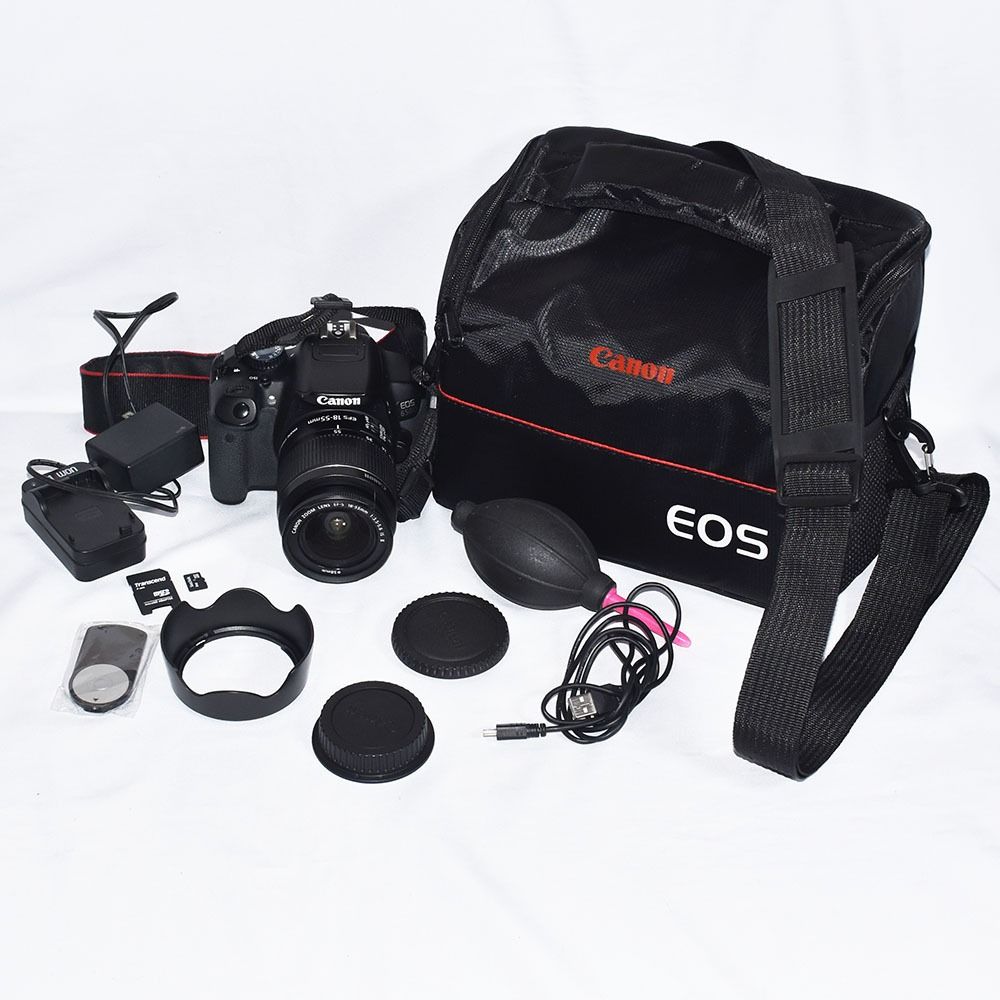 Canon EOS 650D & 18-55mm IS II lens(with Canon Camera bag), Photography, Cameras on Carousell