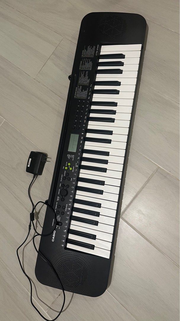 Casio CTK 240 Keyboard, Hobbies & Toys, Music & Media, Musical ...