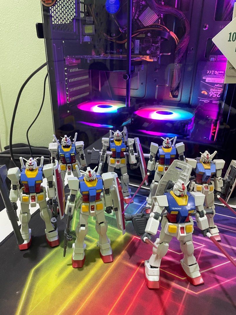 Combo Gundam Gunpla RX 78 2 HG RG, Hobbies & Toys, Toys & Games on ...