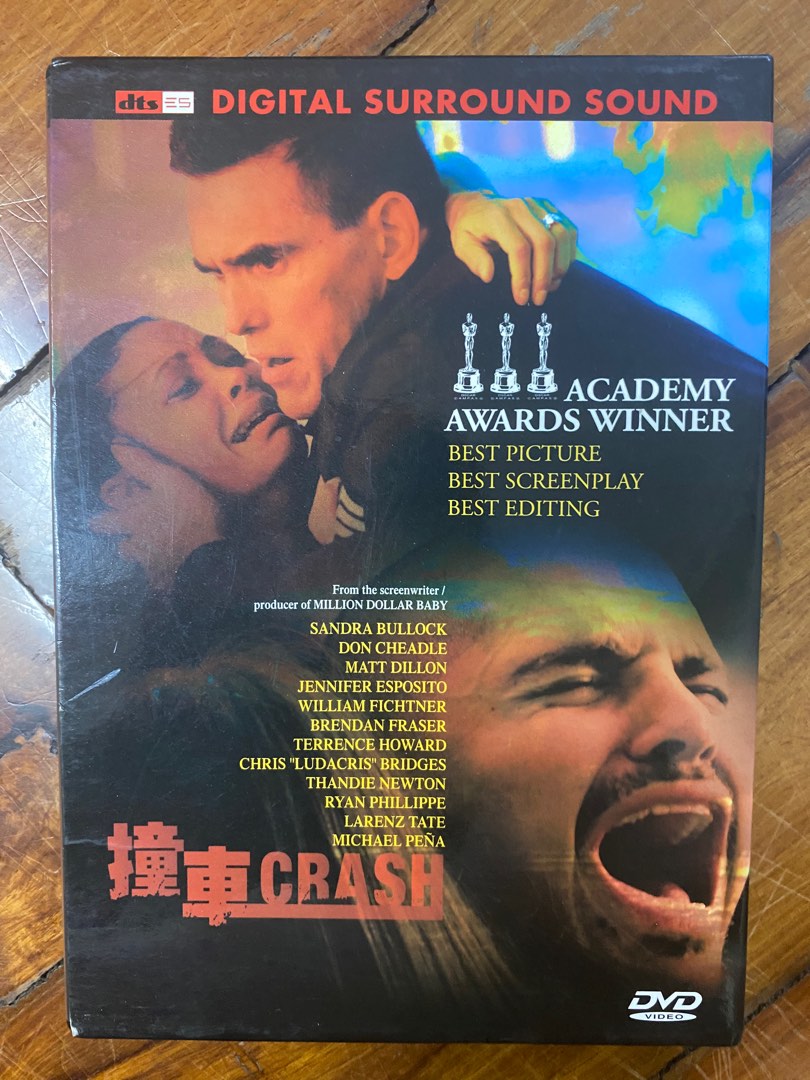 CRASH - Matt Dillon / Sandra Bullock / Don Cheadle - Original Movie Region 3 DVD Action ...
