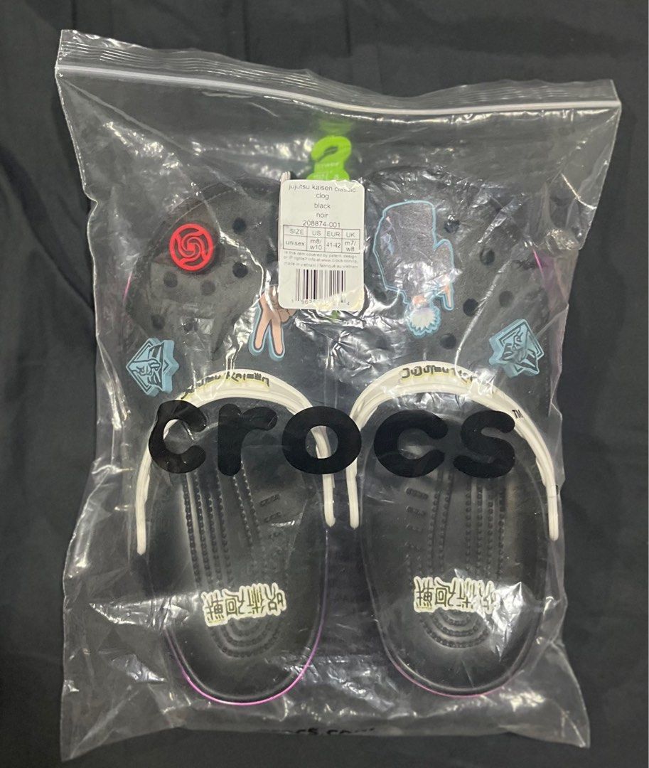 CROCS CLASSIC JUJUTSU KAISEN GOJO, Men's Fashion, Footwear, Flipflops ...