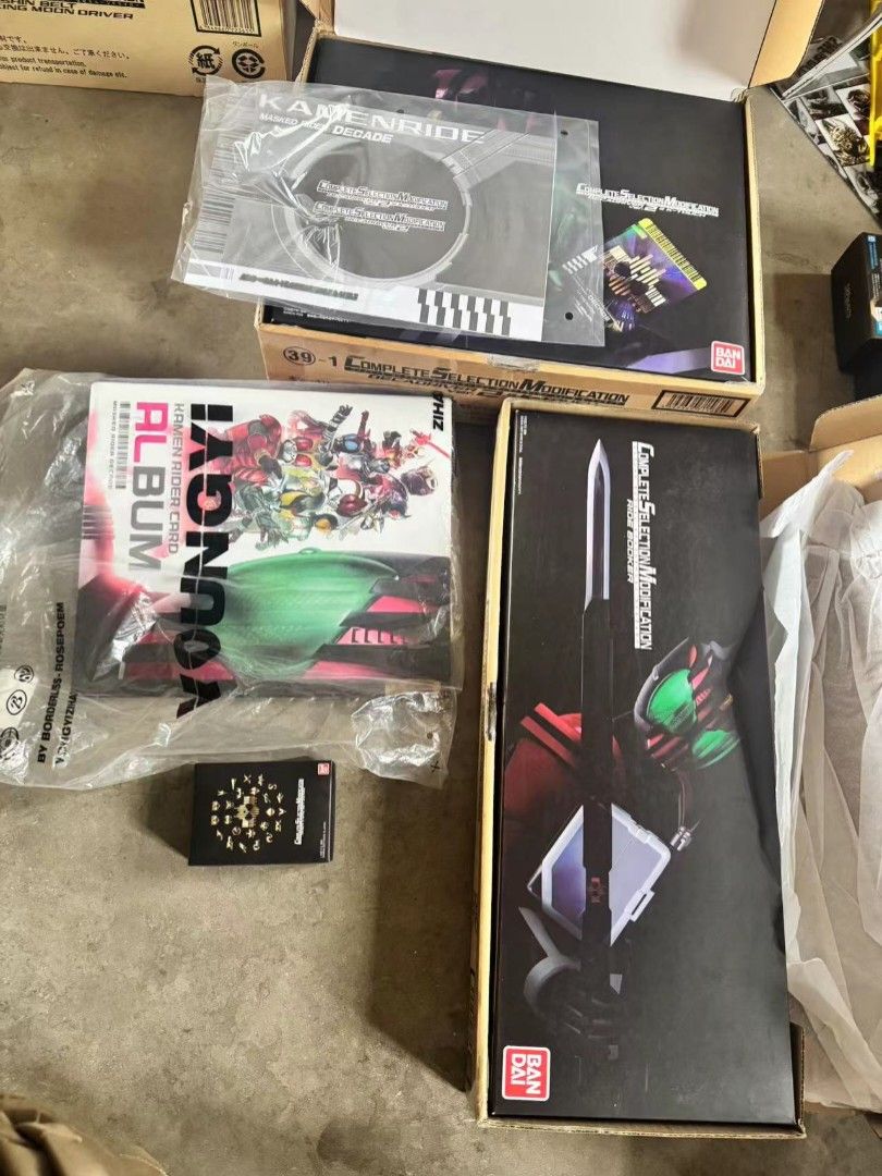 CSM KAMEN RIDER DECADE 2.0 FULL SET, Hobbies & Toys, Toys & Games on ...