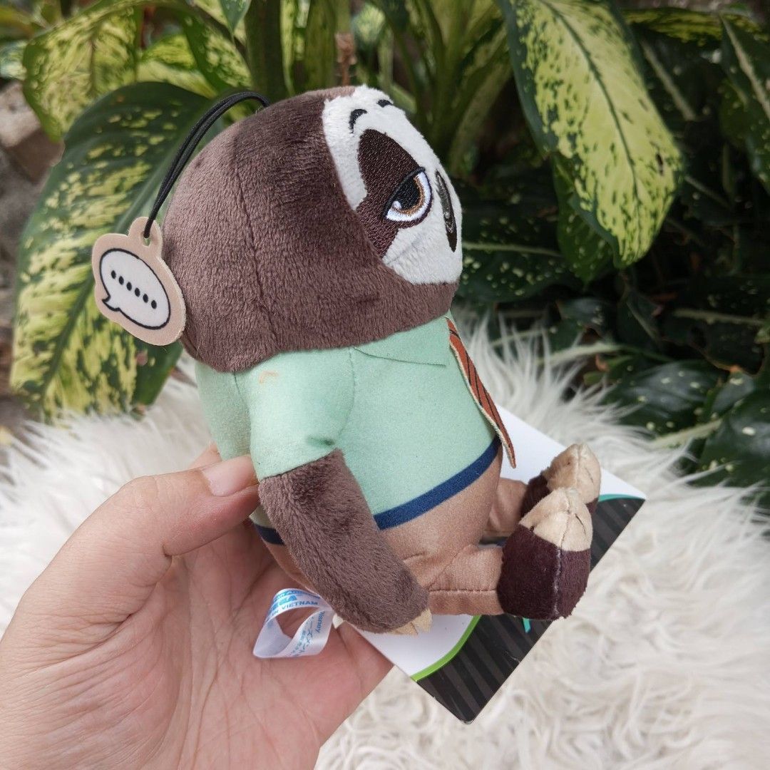 DISNEY Sega Zootopia Sloth Flash Slothmore Plush Toy, Hobbies & Toys ...