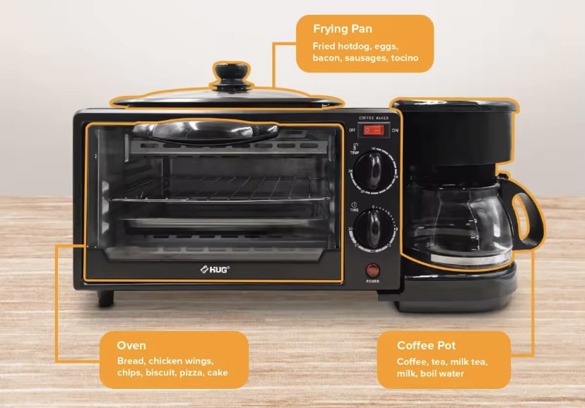 Dowell oven Brandnew 3-in-1 Multipurpose Breakfast Maker, TV & Home ...