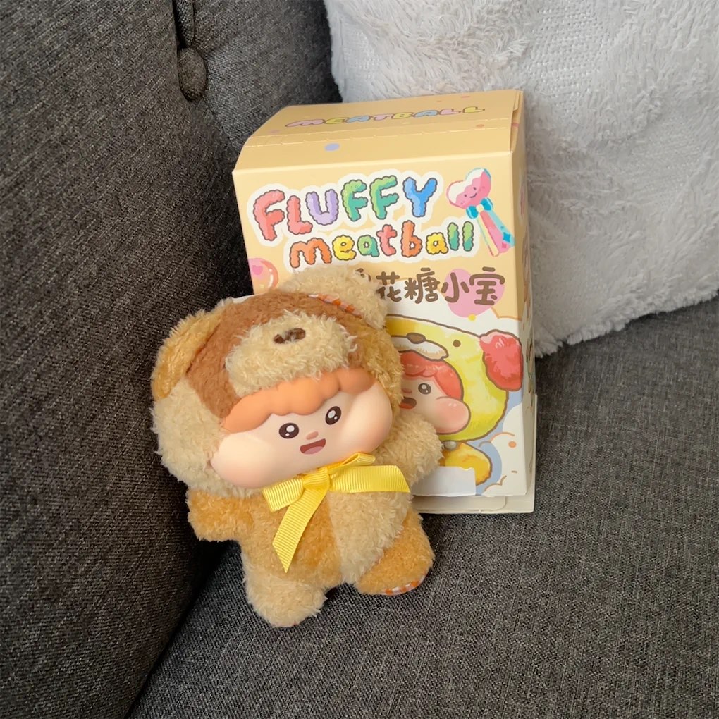 Fluffy Meatball V2 - Teddy Bear, Hobbies & Toys, Toys & Games on Carousell