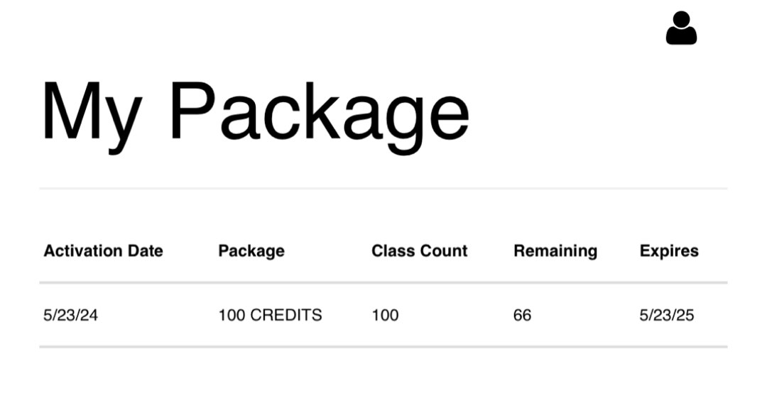 Flyproject class credit spinning boxing pilates reformer pilates credit ...