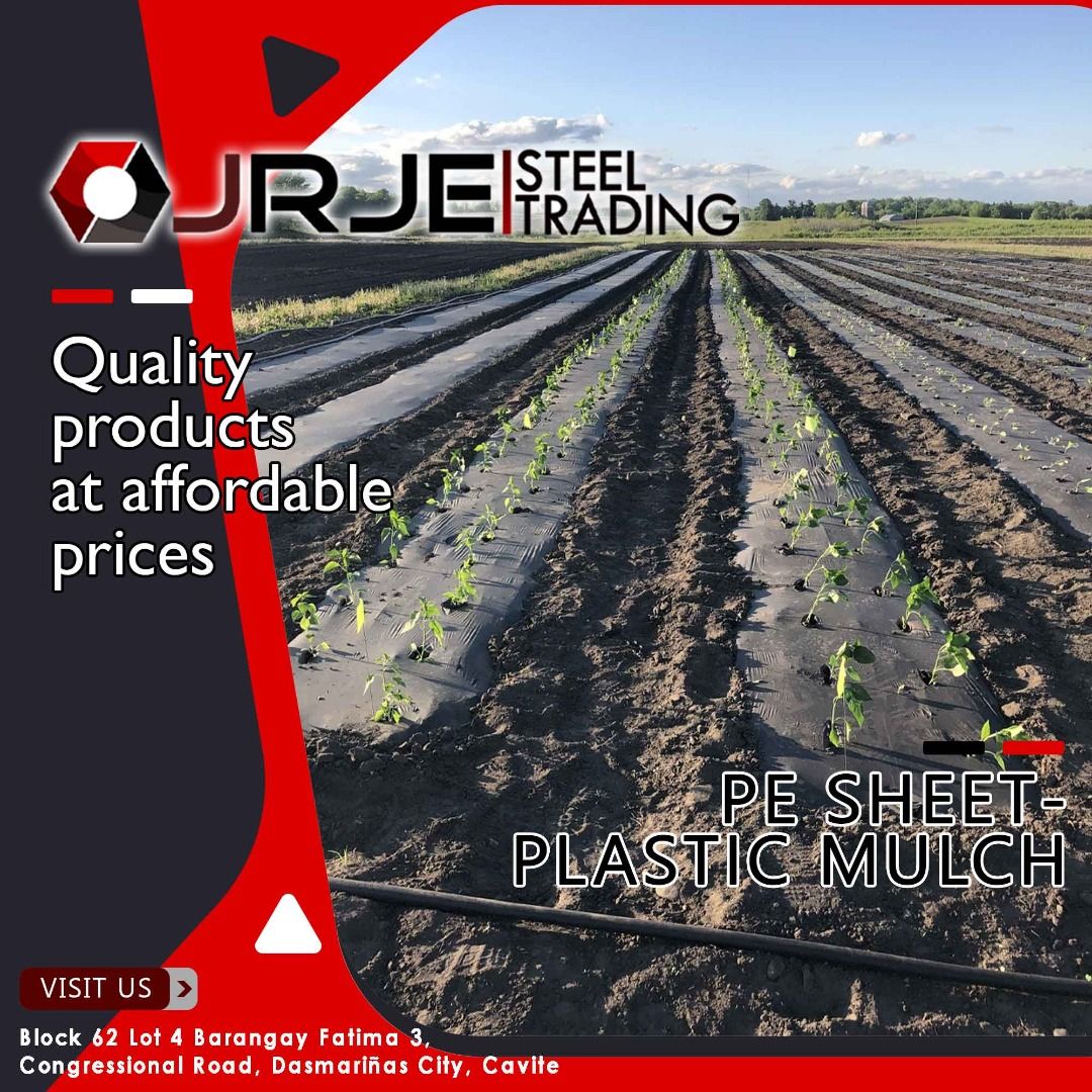 Garden and Greenhouse Polyethylene Sheet / Plastic Mulch / PE Sheet ...