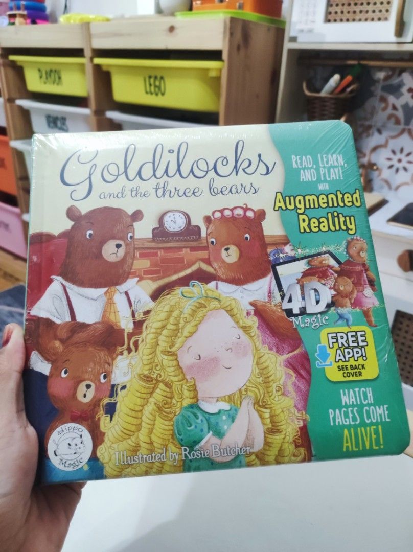 Goldilocks and Three Bears StoryBook, Hobbies & Toys, Books & Magazines ...