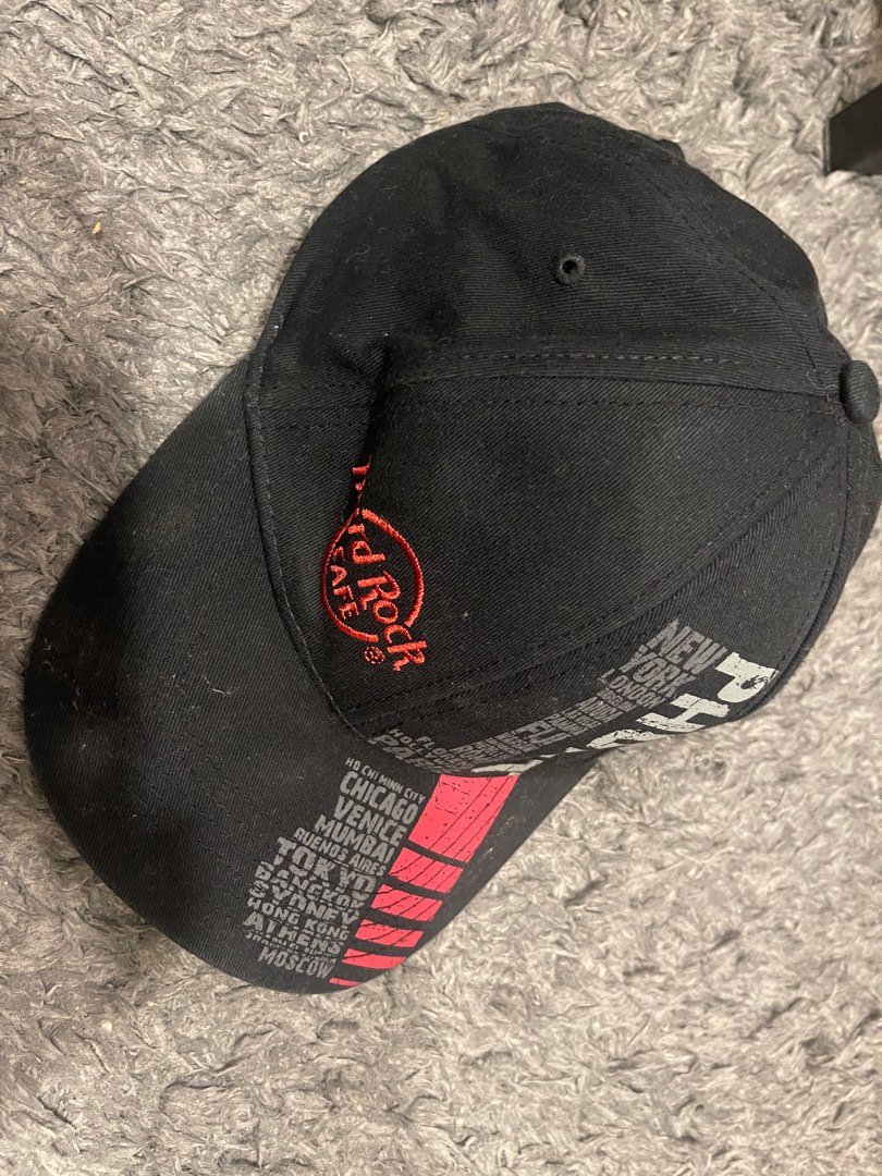 Hard Rock Cap, Men's Fashion, Watches & Accessories, Cap & Hats on ...