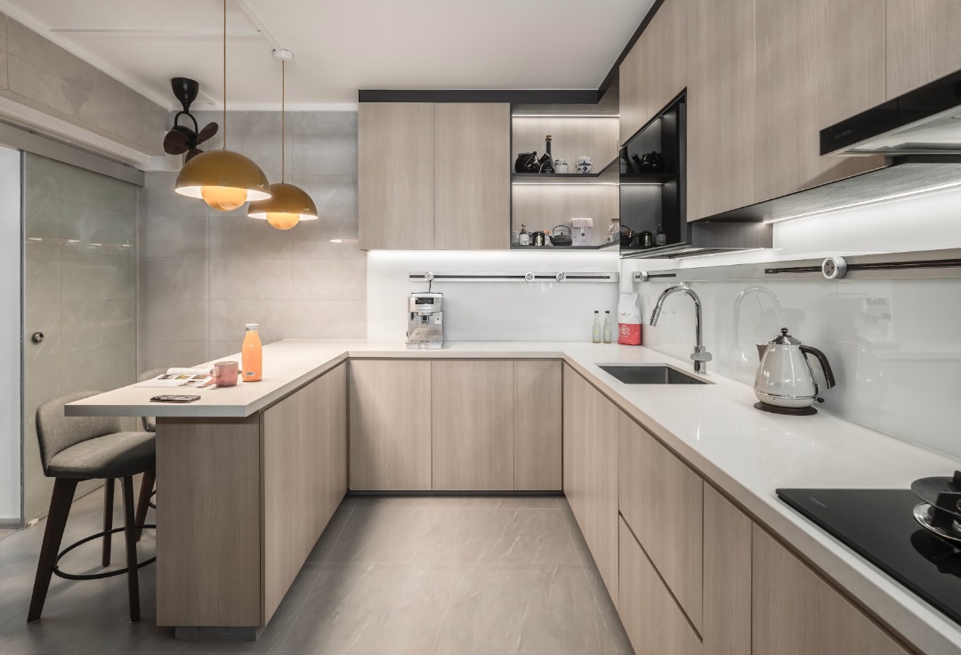 HDB, BTO, Condo, Landed & Commercial. Kitchen cabinet, Island, wardrobe ...