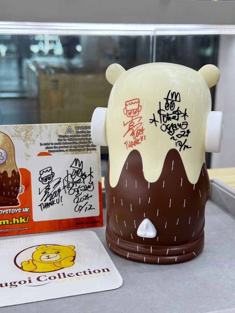 [In Stock] BG Bear x Frankenskid (Autographed by Kohei Ogawa & Foon ...