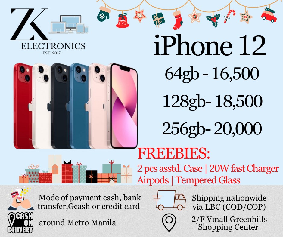 iPhone 12 Series with FREEBIES legit seller check review and page ...