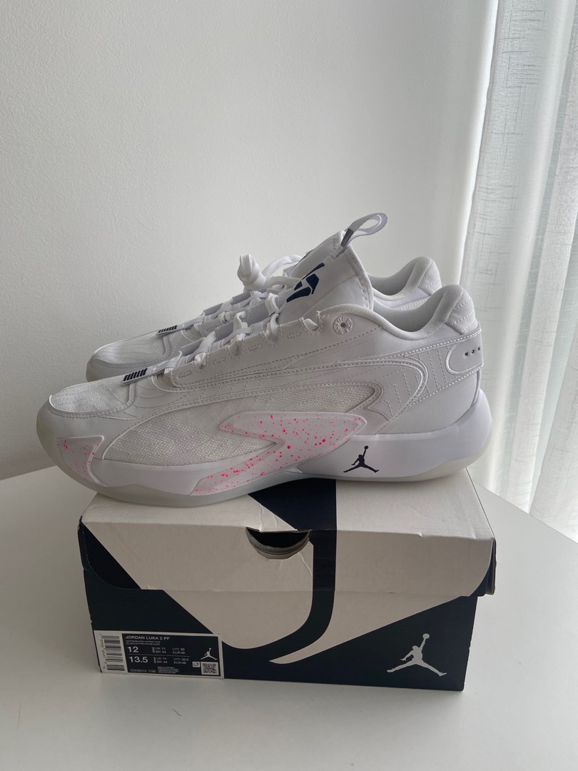 JORDAN LUKA 2 WHITE/HYPER PINK - BRAND NEW w/ BOX, Men's Fashion ...