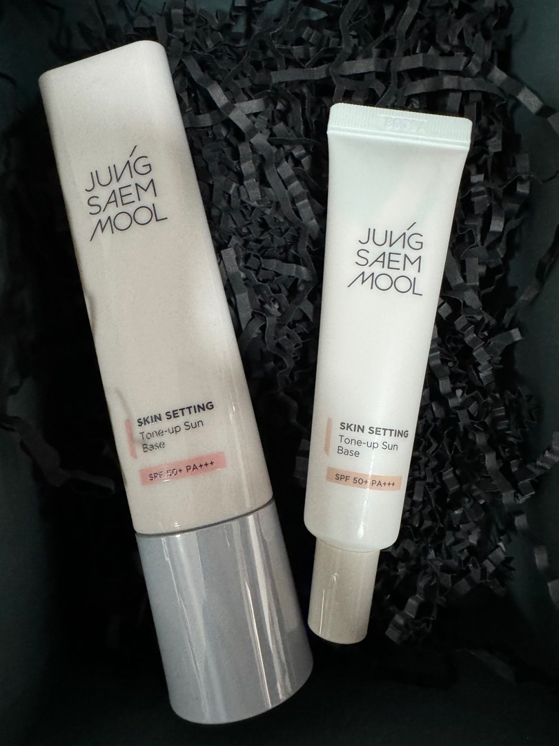 Jung Saem Mool Skin Setting Base Set, 美容＆個人護理, 健康及美容 - 皮膚護理, 化妝品 - Carousell
