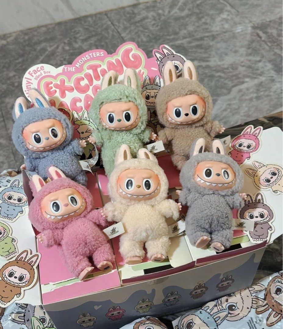 Labubu Complete Set, Hobbies & Toys, Toys & Games on Carousell