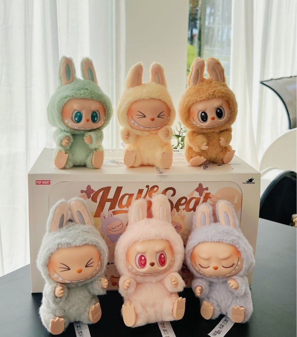 Labubu Complete Set, Hobbies & Toys, Toys & Games on Carousell