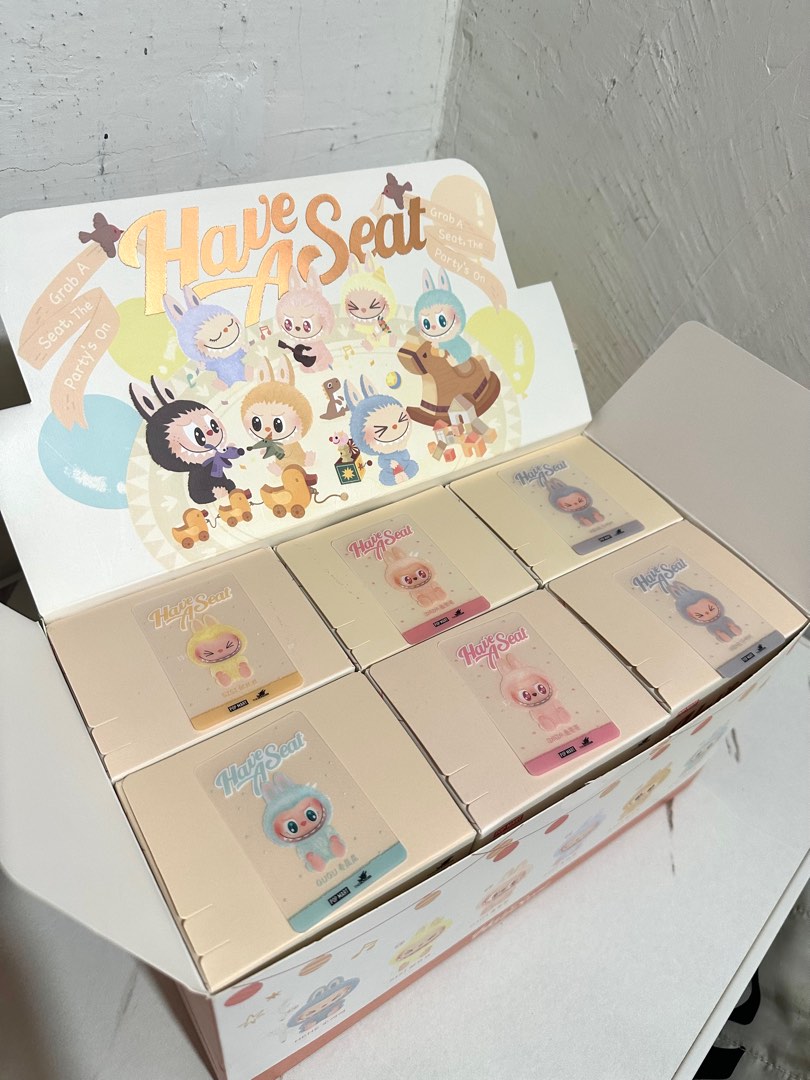 LABUBU HAVE A SEAT V2, Hobbies & Toys, Toys & Games on Carousell