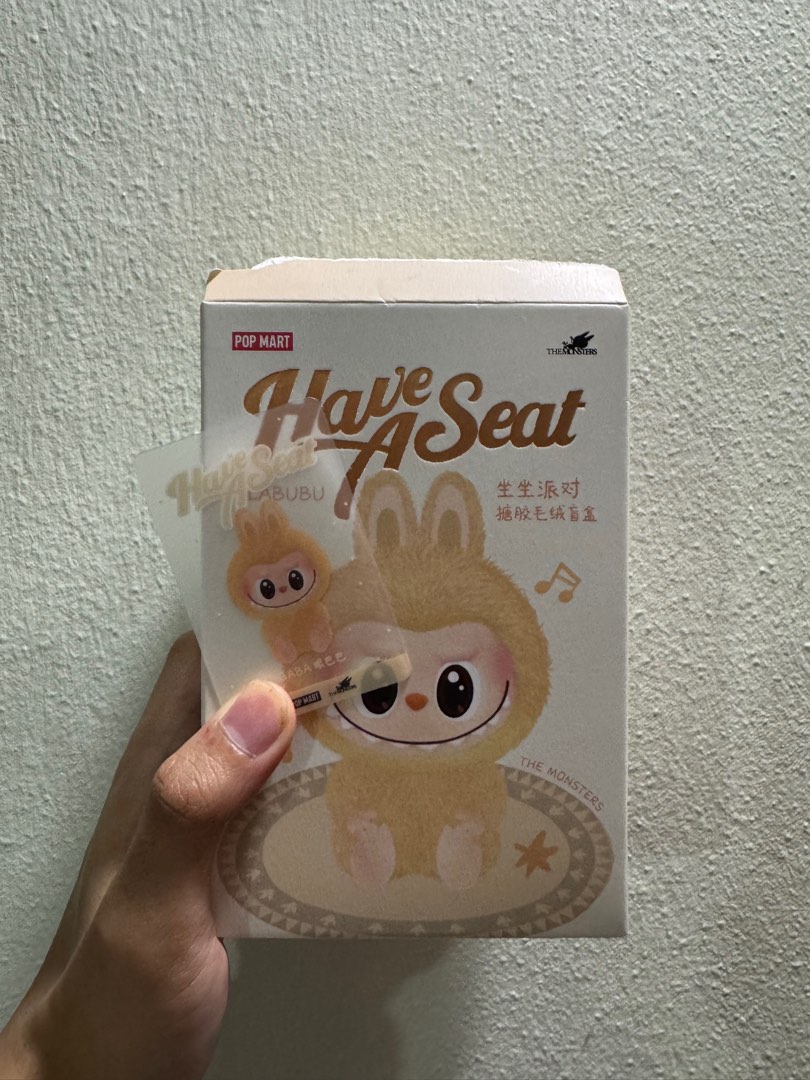 LABUBU HAVE A SEAT V2 BABA, Hobbies & Toys, Toys & Games on Carousell