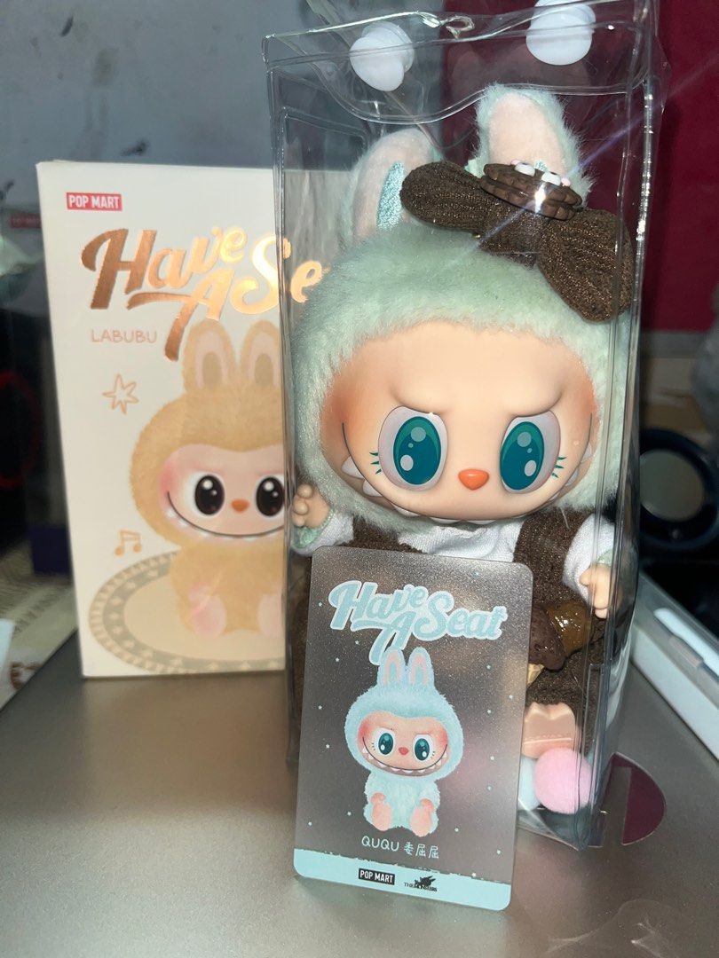 Labubu original ququ, Hobbies & Toys, Toys & Games on Carousell