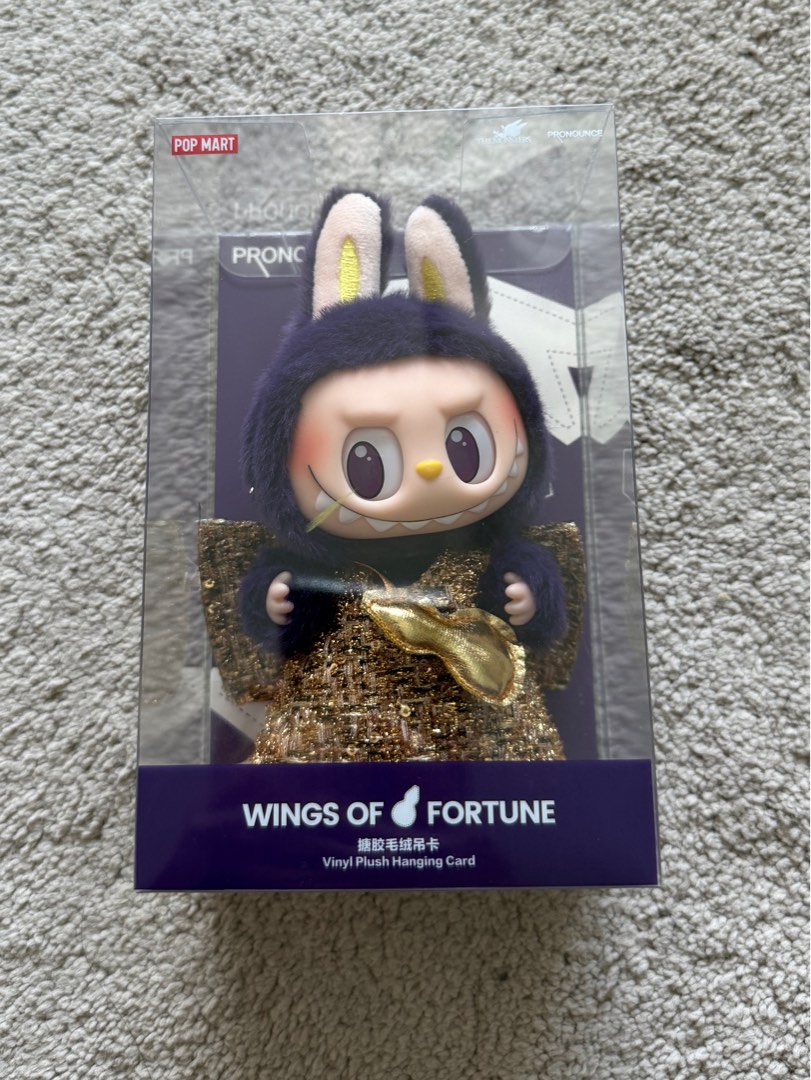 Labubu Pronounce Wings of Fortune, Hobbies & Toys, Toys & Games on ...