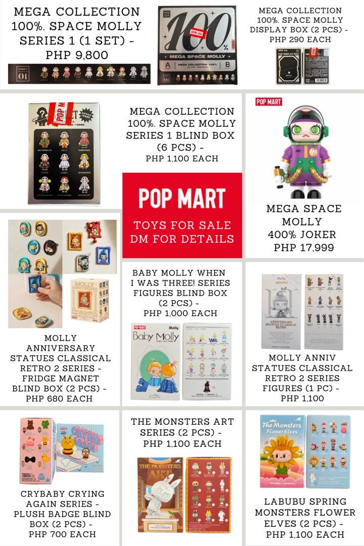 Labubu Spring Monsters Flower Elves, Hobbies & Toys, Memorabilia ...