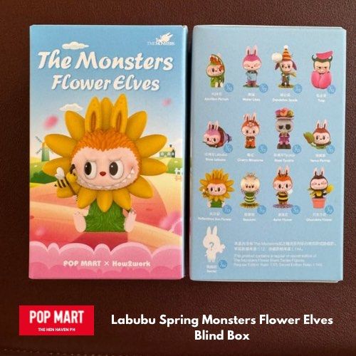 Labubu Spring Monsters Flower Elves, Hobbies & Toys, Memorabilia ...