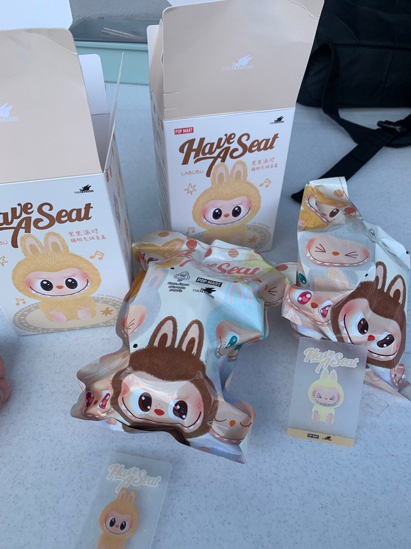 Labubu v2 popmart, Hobbies & Toys, Toys & Games on Carousell