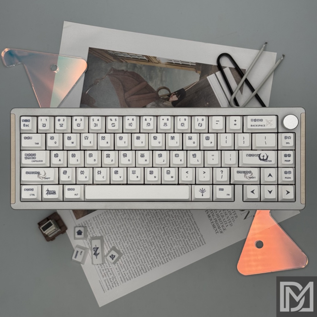 Legend of Zelda Keycap PBT Cherry Profile Dye Sub Keycaps 129pcs ...