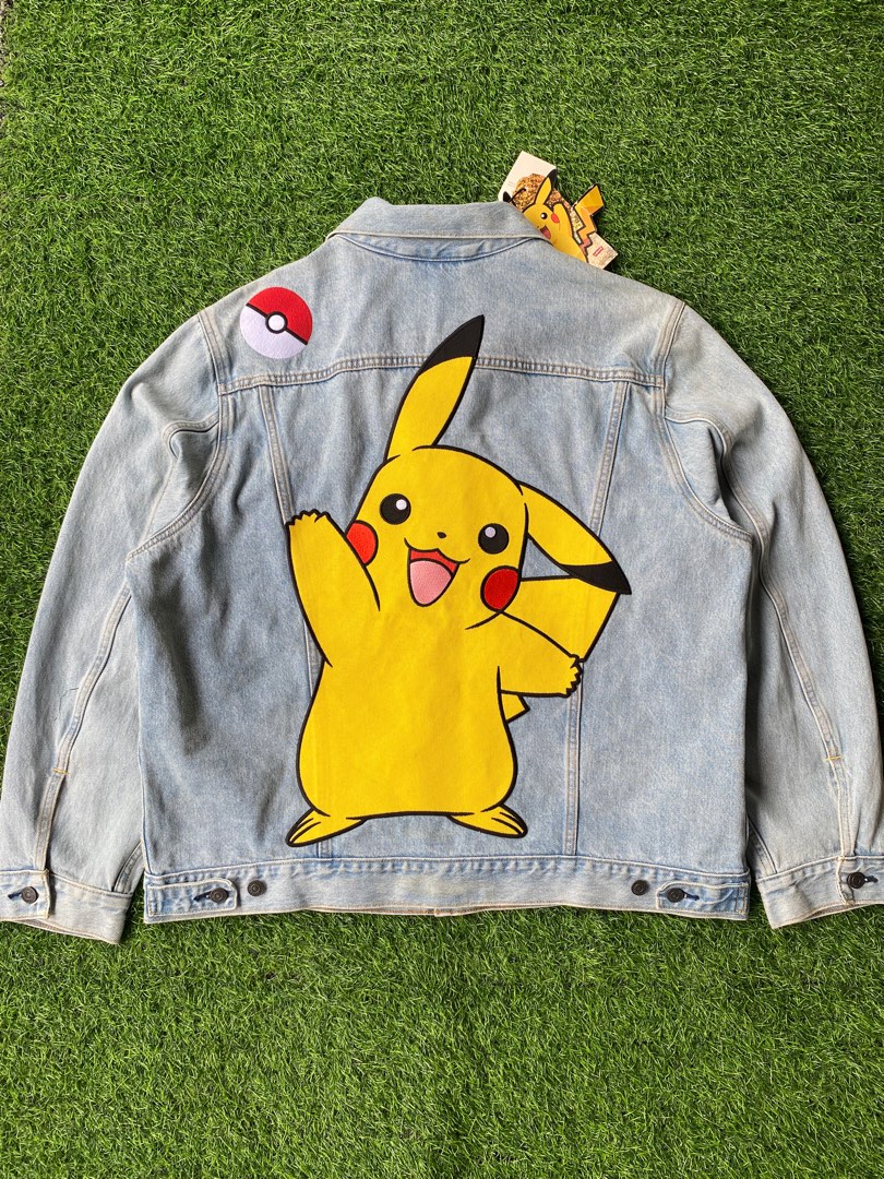 Levi's x Pokemon 25th Anniv. Trucker Jacket, Men's Fashion, Coats ...