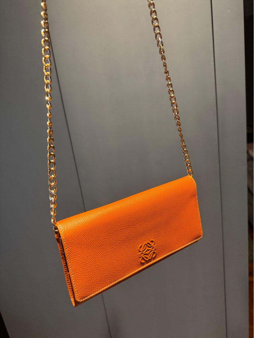 Loewe Wallet On Chain, Luxury, Bags & Wallets on Carousell