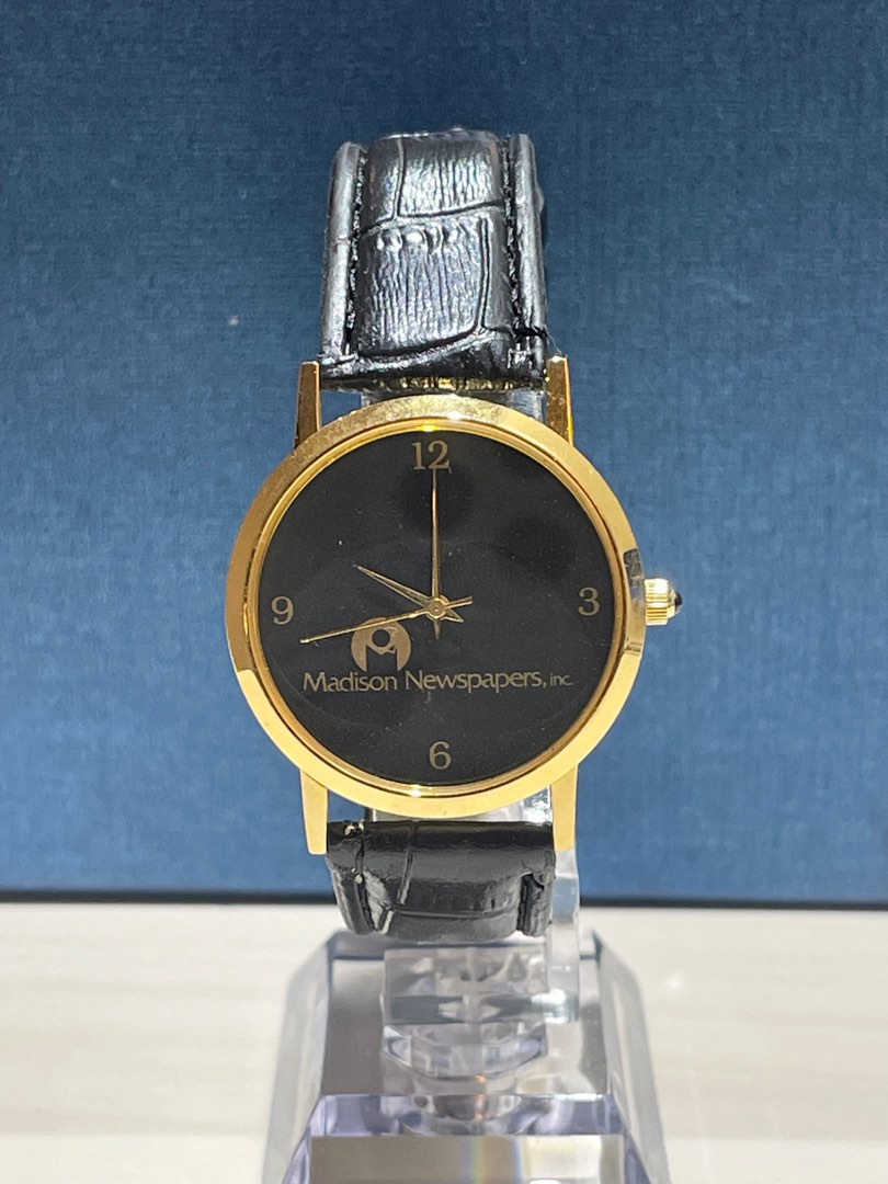 Madison Newspapers Watch, Men's Fashion, Watches & Accessories, Watches ...
