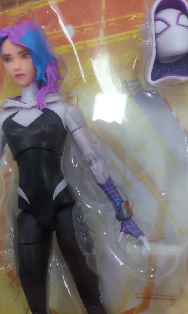 Marvel Legends Gwen Stacy Spider-Gwen Spiderman across the Spider-verse ...
