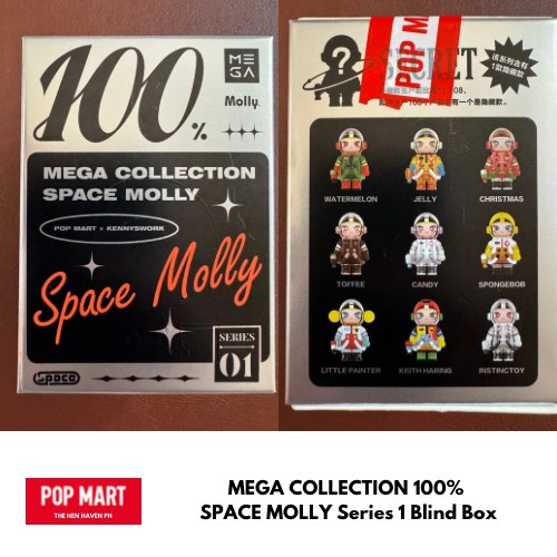 Mega Collection 100% Space Molly Series 1 Blind Box, Hobbies & Toys ...