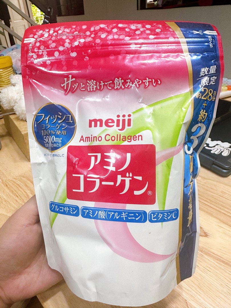 Meiji Amino Collagen Powder, Beauty & Personal Care, Face, Face Care on ...