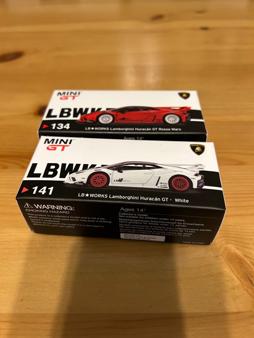 Mini gt 134 & Mini gt 141, 興趣及遊戲, 玩具 & 遊戲類 - Carousell