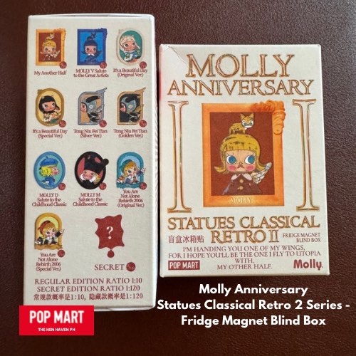 [ON HAND] Molly Anniversary Statues Classical Retro 2 Series - Fridge ...