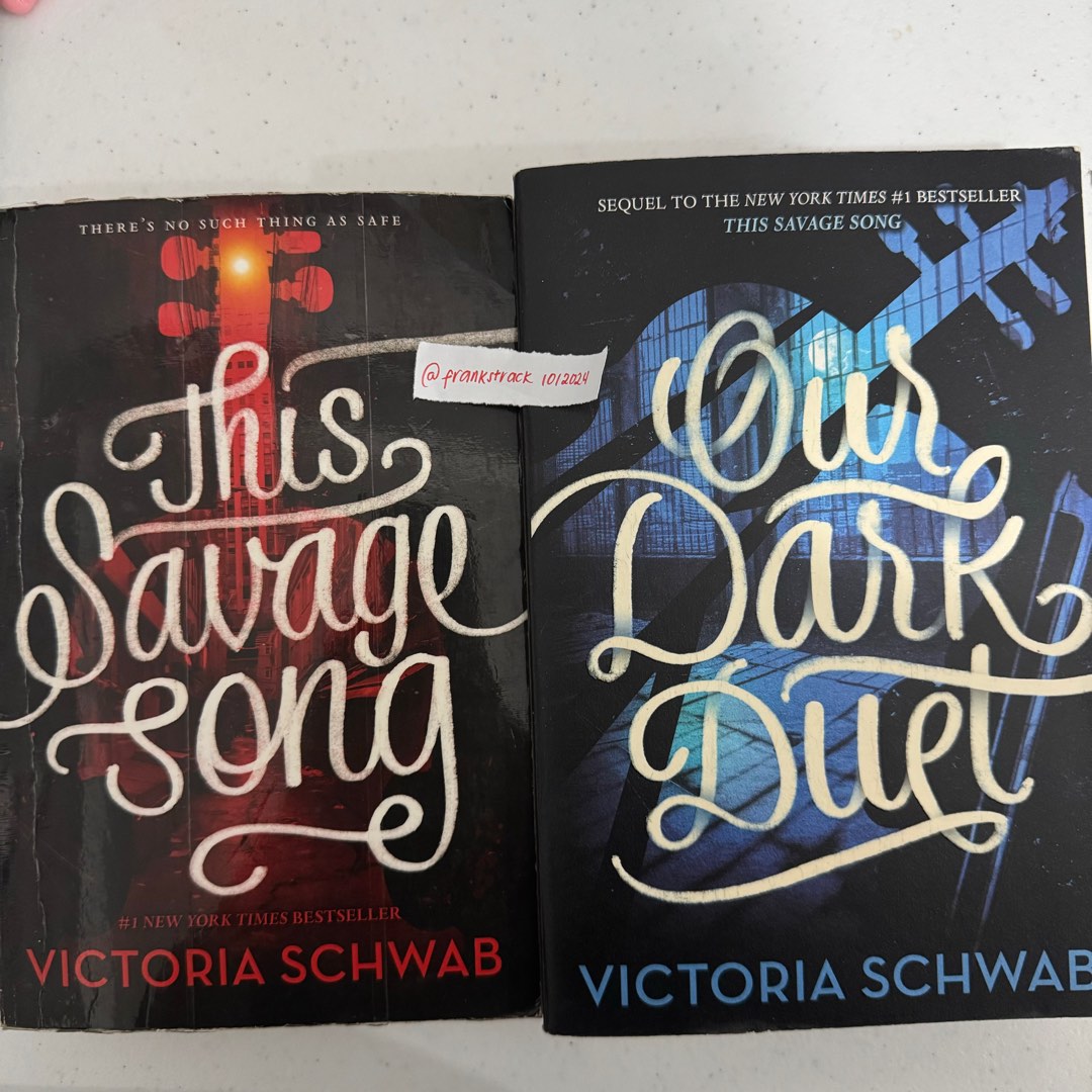 monsters of verity series [this savage song, our dark duet] - victoria ...