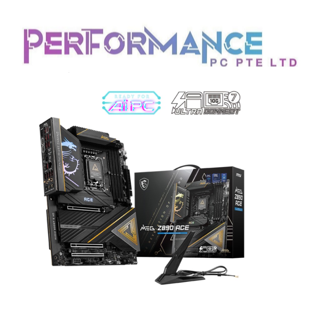 MSI MEG Z890 ACE Motherboard (3 YEARS WARRANTY BY CORBELL TECHNOLOGY ...