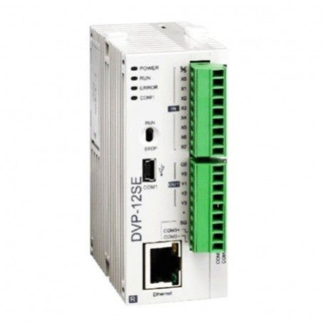 *New In Box*DELTA PLC CPU Ethernet port relay outputs Delta DVP12SE11R ...