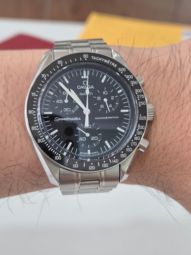 Omega Moonswatch Mod, Men's Fashion, Watches & Accessories, Watches on ...