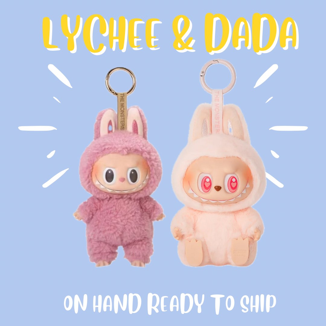 ON HAND: POPMART THE MONSTERS LABUBU : lychee berry & dada set, Hobbies ...
