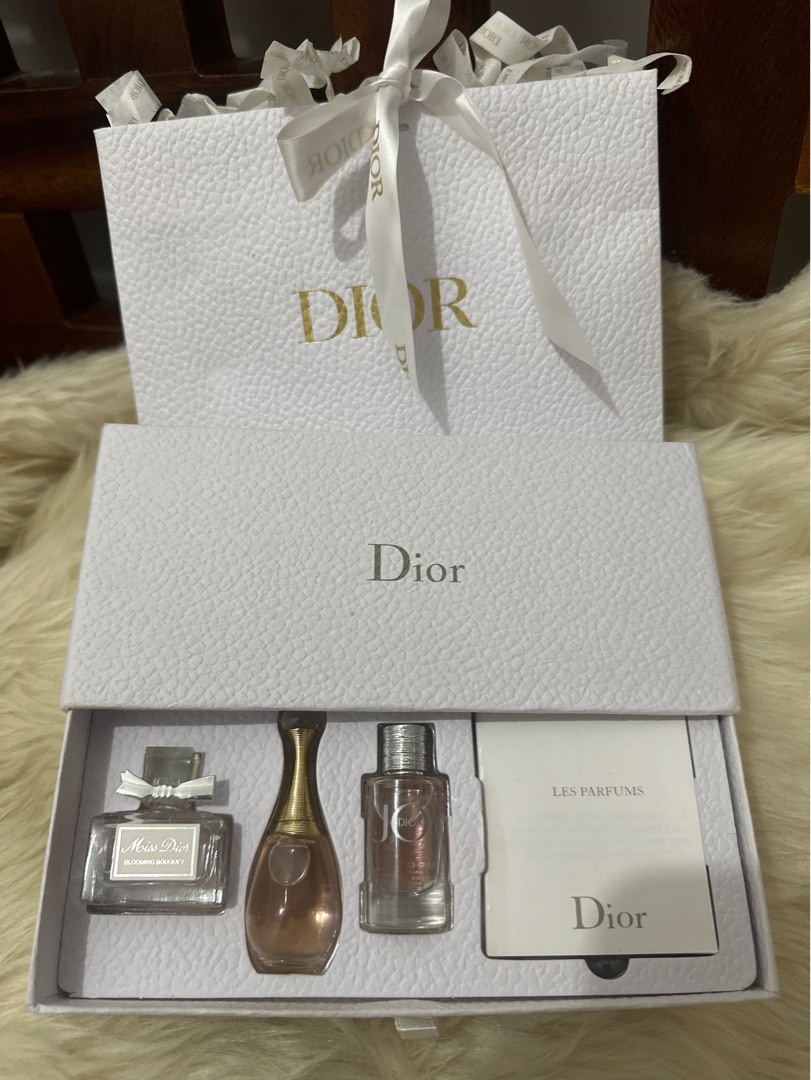 Original Christian Dior Miniature EDP set, Beauty & Personal Care ...