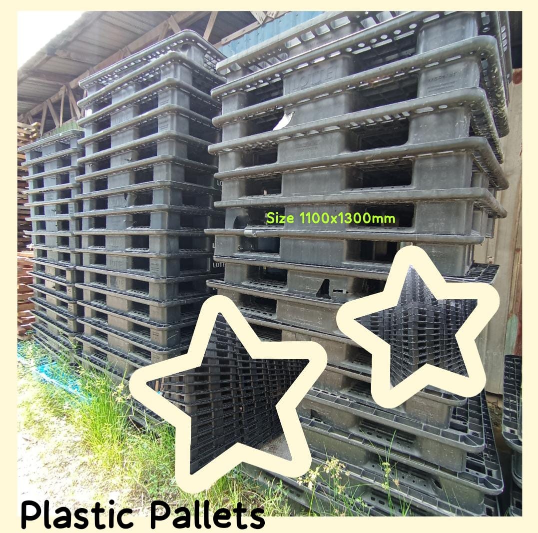 PLASTIC PALLET - 110X130cm for sale, Furniture & Home Living, Outdoor ...