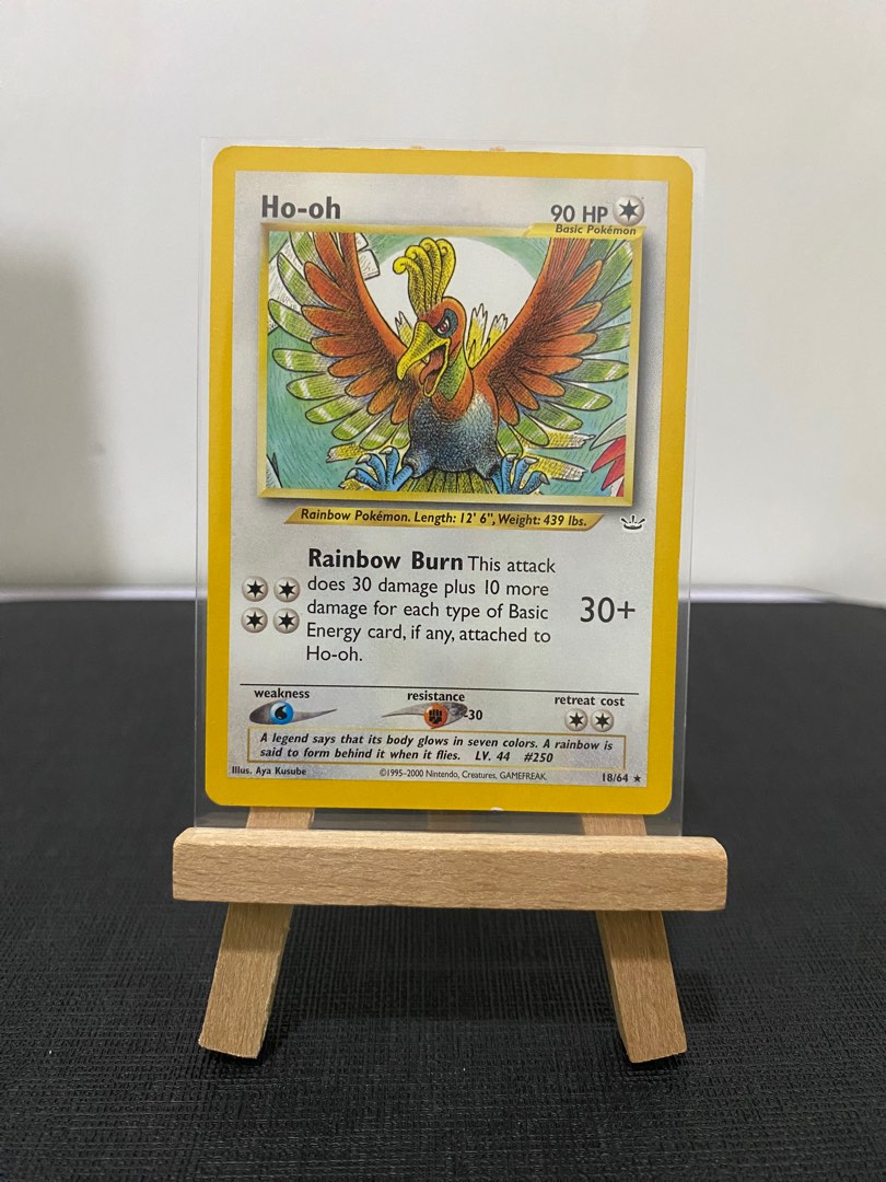 Pokemon hooh ho-oh, Hobbies & Toys, Toys & Games on Carousell