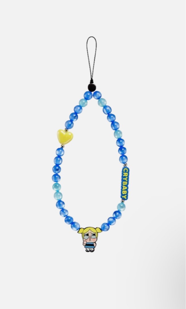 Popmart Crybaby Powerpuff Girls Phone Strap Bubbles, Mobile Phones ...