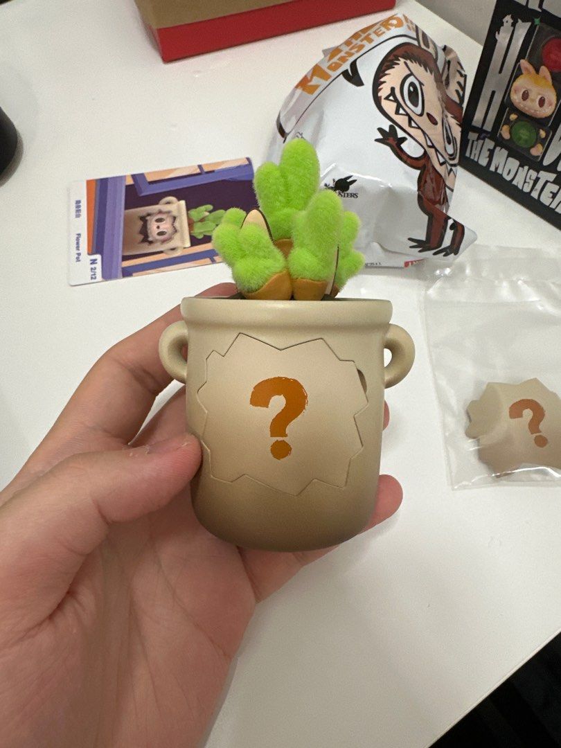 POPMART LABUBU Blind Box almost hidden the monster series- Flower Pot ...