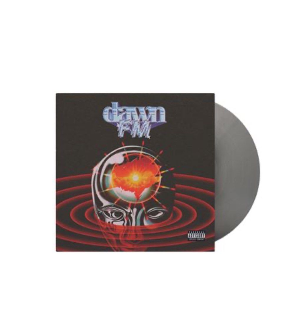 Pre order The Weeknd Dawn FM Limited Edition Silver Vinyl: Artwork ...
