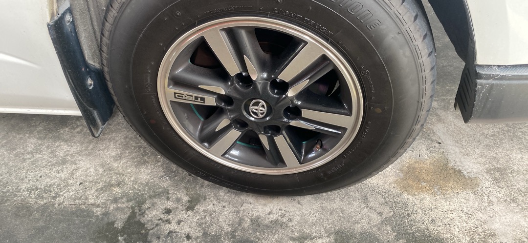 Rim Hilux 15inci PNP HIACE 9/10, Auto Accessories on Carousell