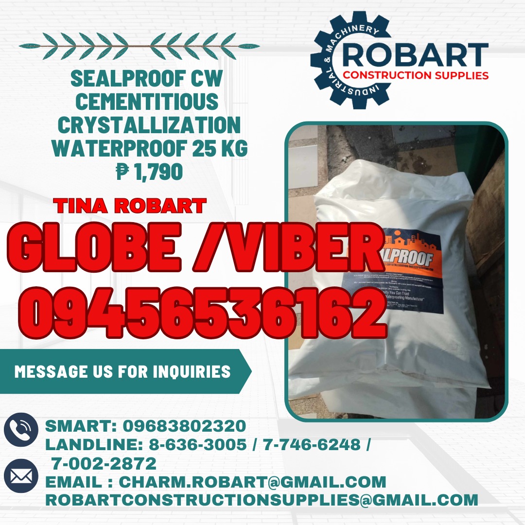 Sealproof CW cementitious crystallization waterproof 25 kilos ...