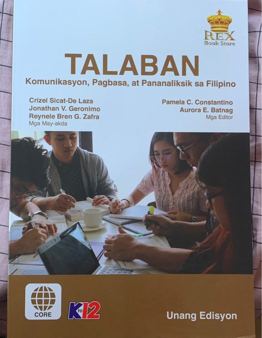 Senior highschool -TALABAN Komunikasyon, Pagbasa, at Pananaliksik sa ...